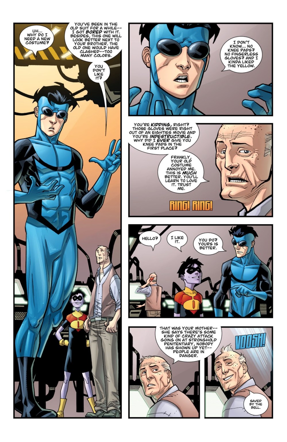 Why Invincible Got A Blue Costume – Comicnewbies