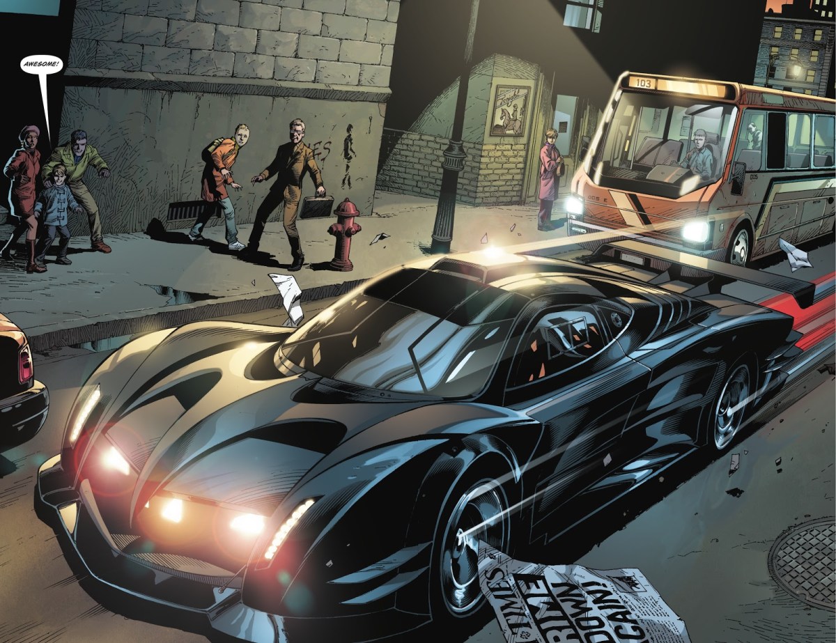 Batman’s Batmobile (Earth One) – Comicnewbies