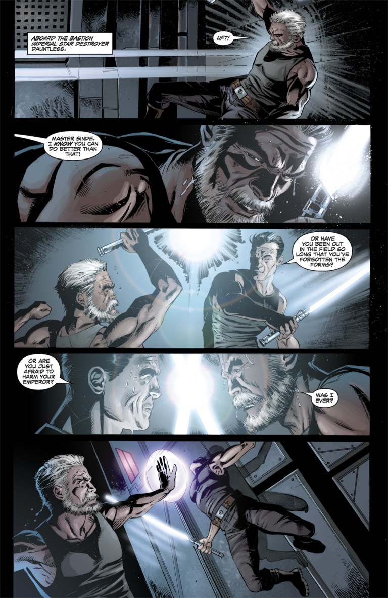 Emperor Roan Fel VS Treis Sinde – Comicnewbies