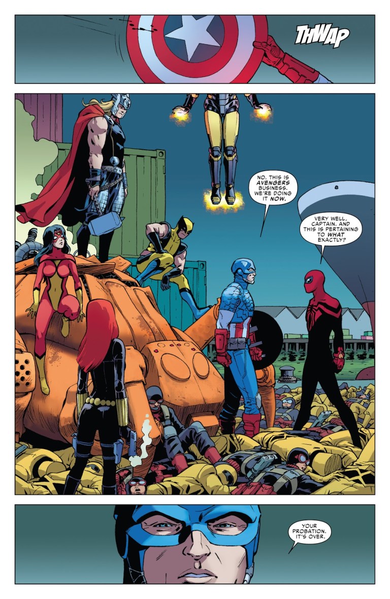 Superior Spider-Man Quits The Avengers – Comicnewbies