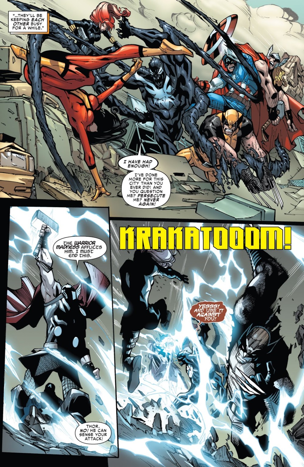 Superior Venom VS The Avengers – Comicnewbies