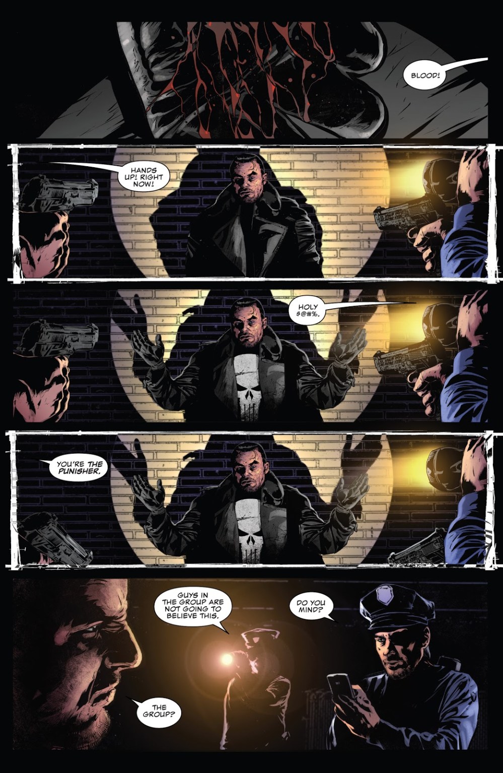 The Punisher Doesn’t Want Cops To Copy Him – Comicnewbies