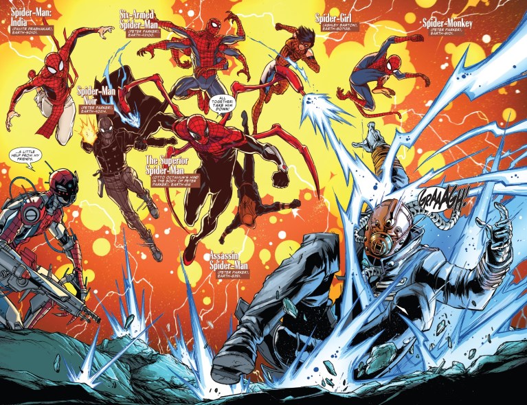 Spider-Army VS Karn, Brix And Bora – Comicnewbies
