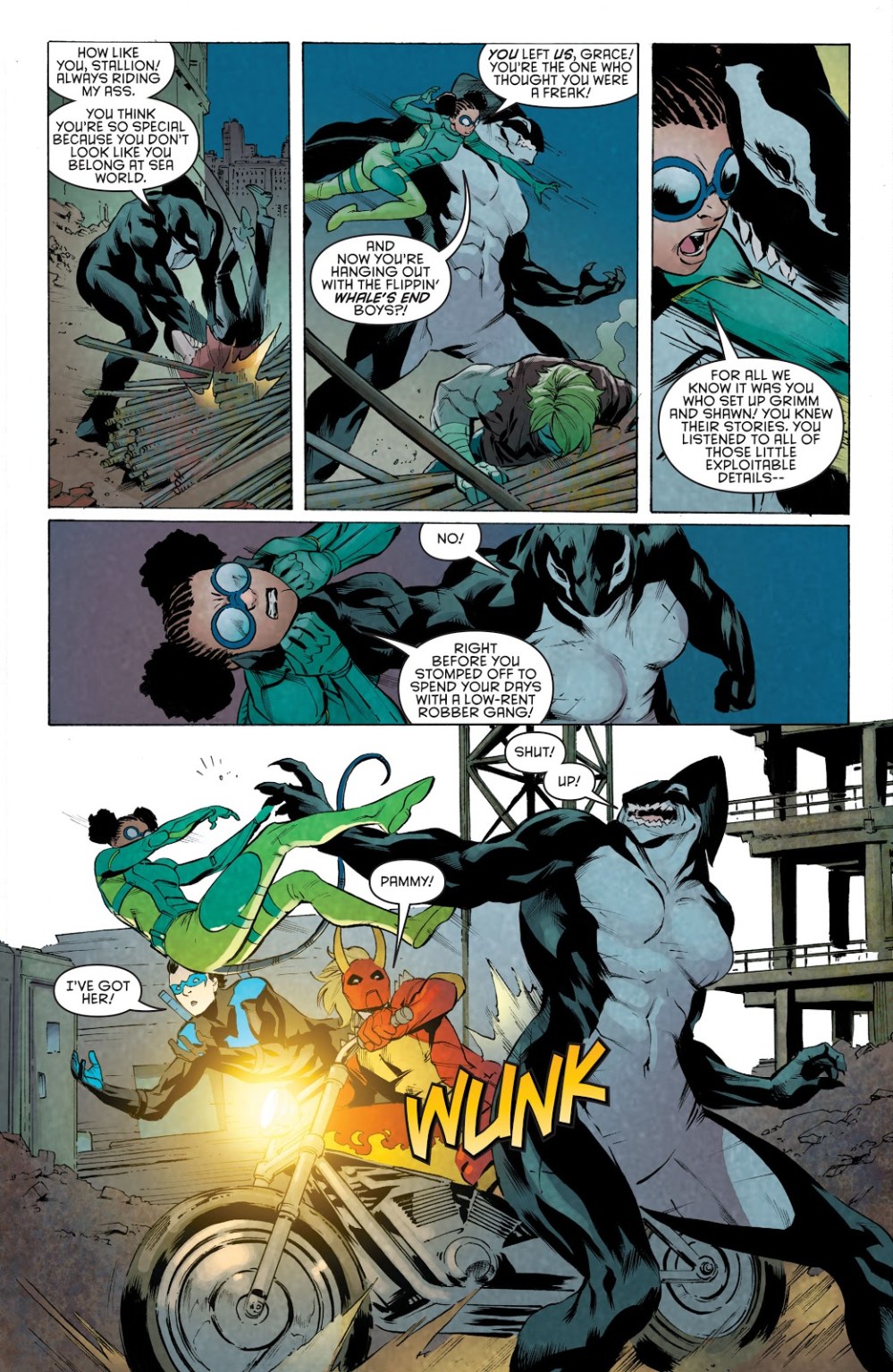 Nightwing VS Orca (Rebirth) – Comicnewbies