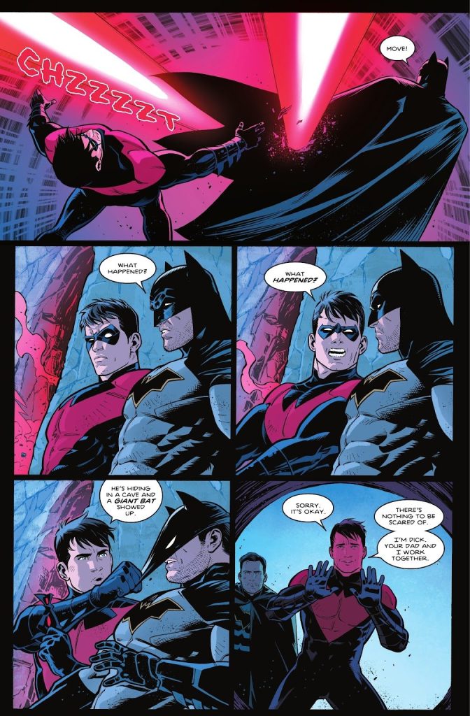 Nightwing And Superboy’s First Meeting – Comicnewbies