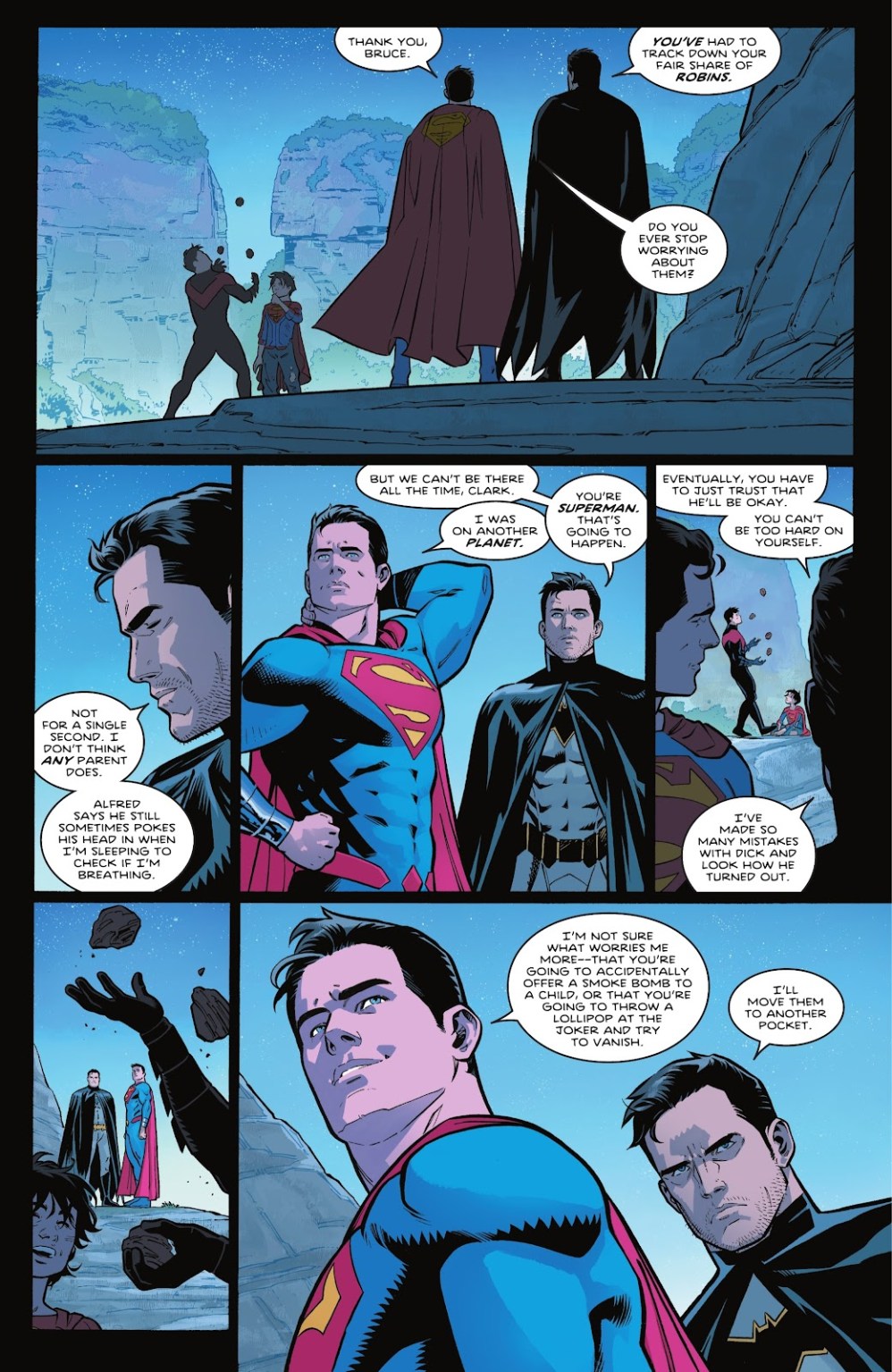 Nightwing And Superboy’s First Meeting – Comicnewbies