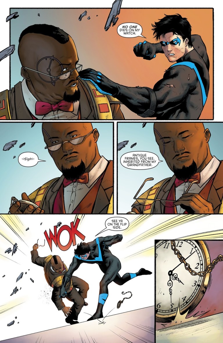 Nightwing VS Clock King – Comicnewbies