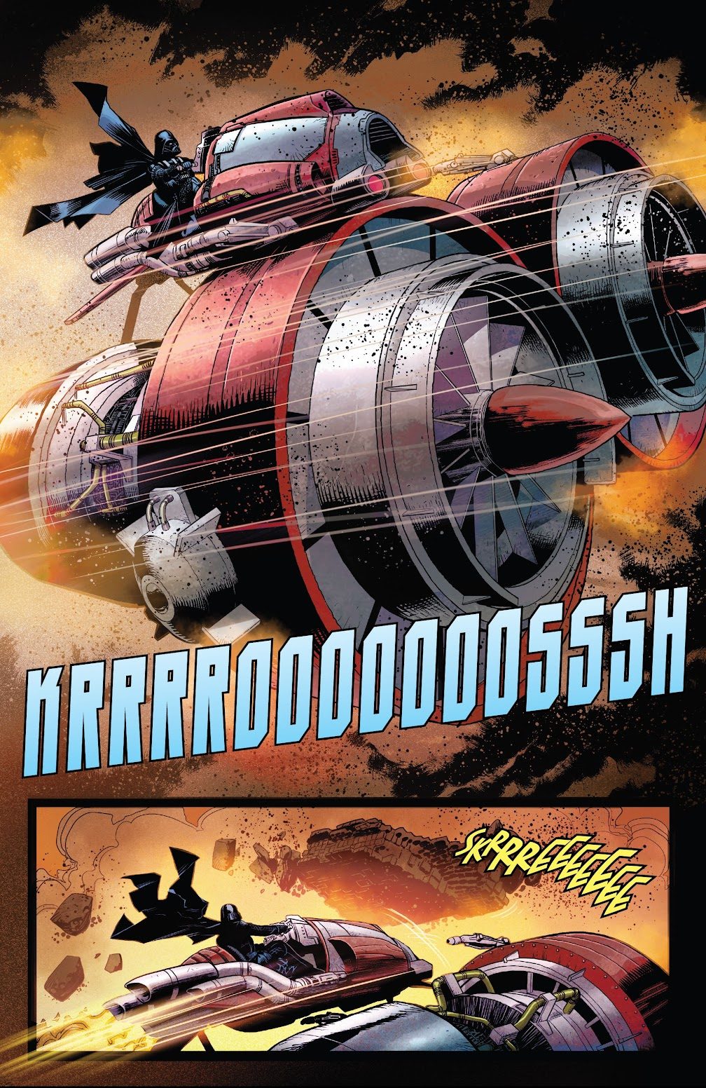 Darth Vader Piloting A Pod Racer – Comicnewbies