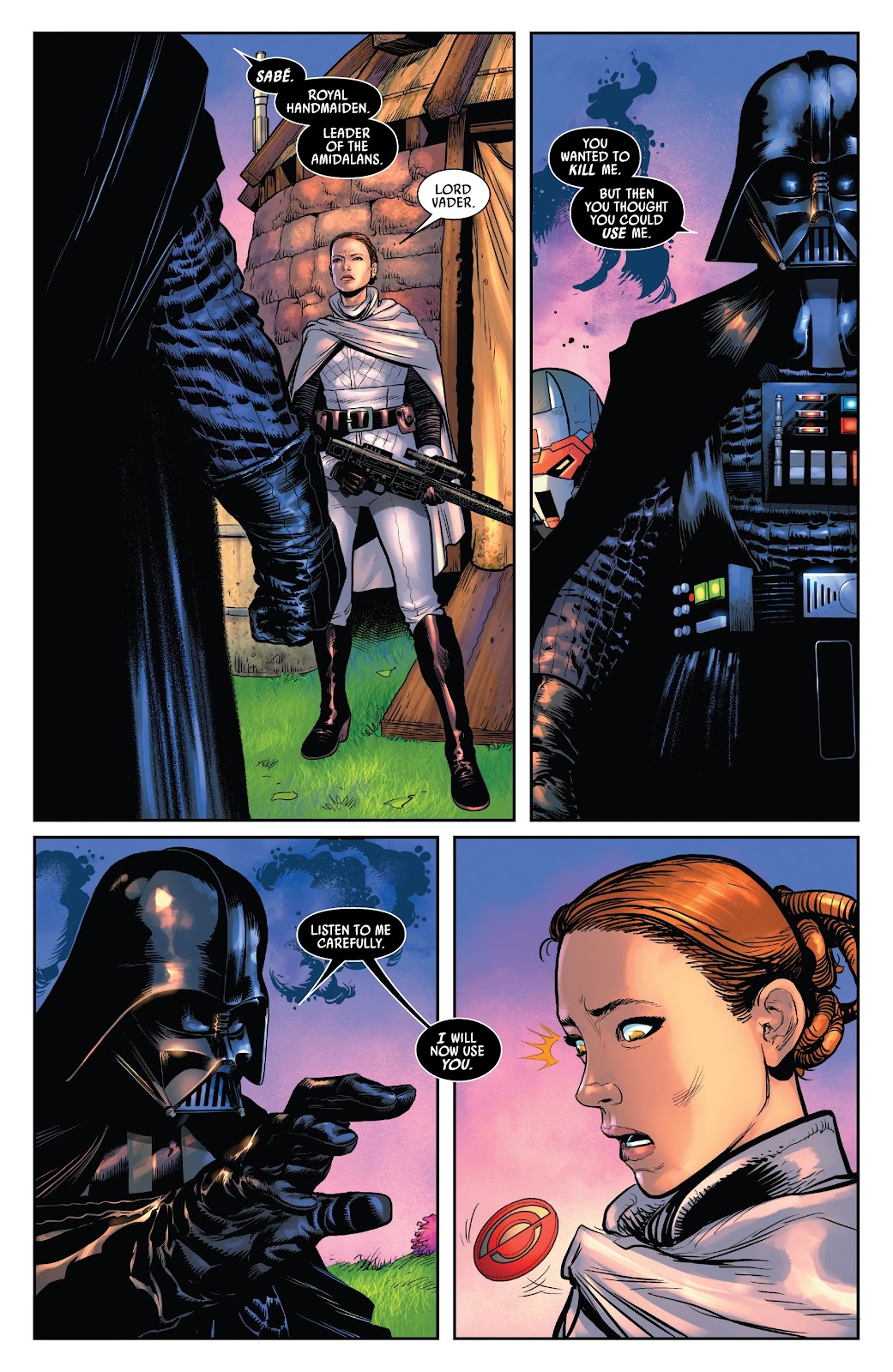 Darth Vader Recruits Royal Handmaiden Sabe – Comicnewbies