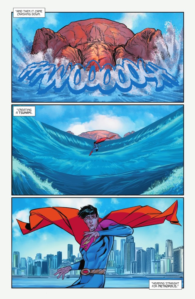 How Superman Stopped A Tsunami – Comicnewbies