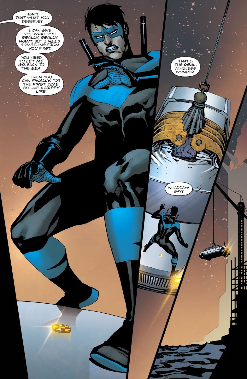 Nightwing VS The Judge – Comicnewbies