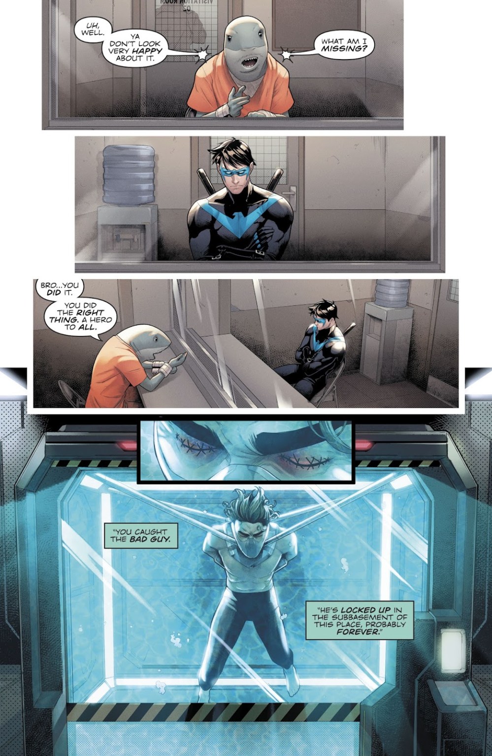 Nightwing VS The Judge – Comicnewbies