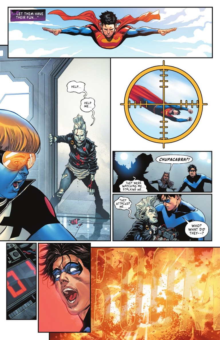 Secret Society of Super-Villains Attacks Titans Tower (Dark Crisis ...