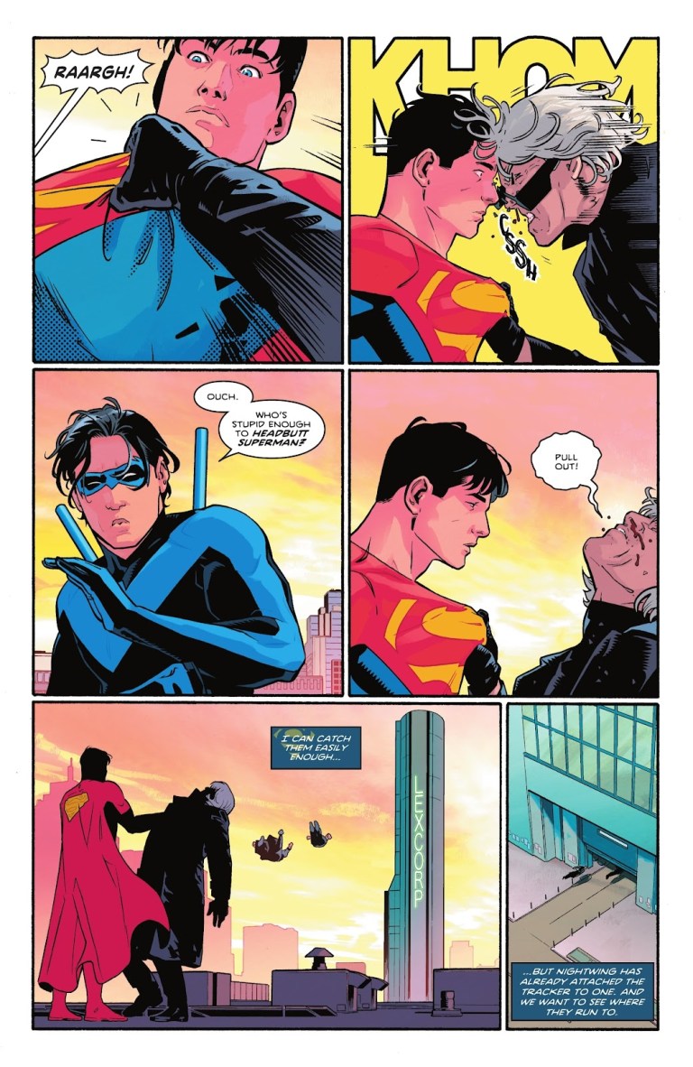 Superman And Nightwing VS The Rising – Comicnewbies