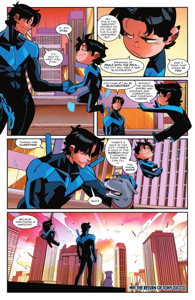 Nightwing’s First Meeting With Nite-Mite – Comicnewbies