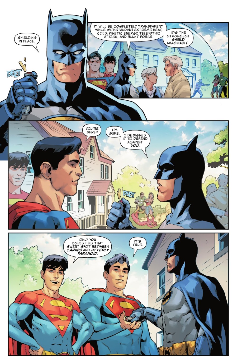 The Justice League Rebuilds The Kent House – Comicnewbies