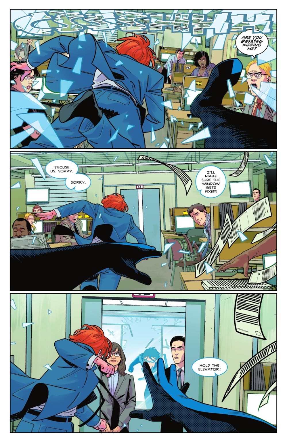 Nightwing Meets The Office – Comicnewbies