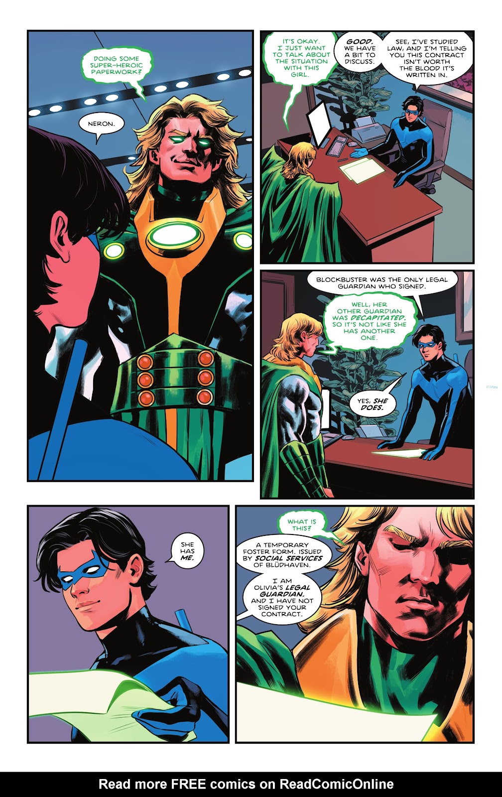 Neron Gives Nightwing Super Powers – Comicnewbies