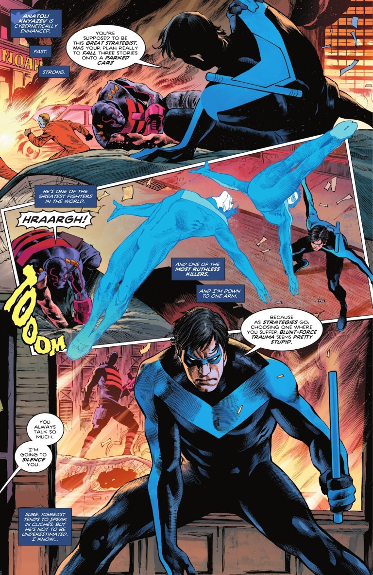Nightwing VS KGBeast Rematch – Comicnewbies