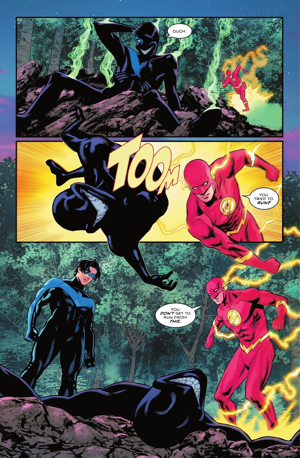 The Titans VS The Grinning Man – Comicnewbies