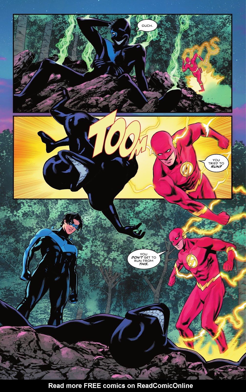 The Titans VS The Grinning Man – Comicnewbies